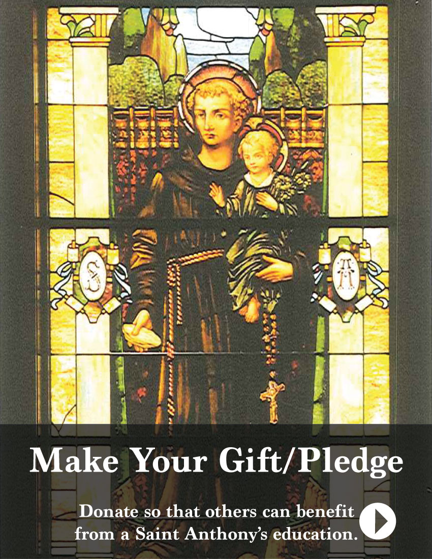 Honor Roll of Giving - St. Anthony's High School
