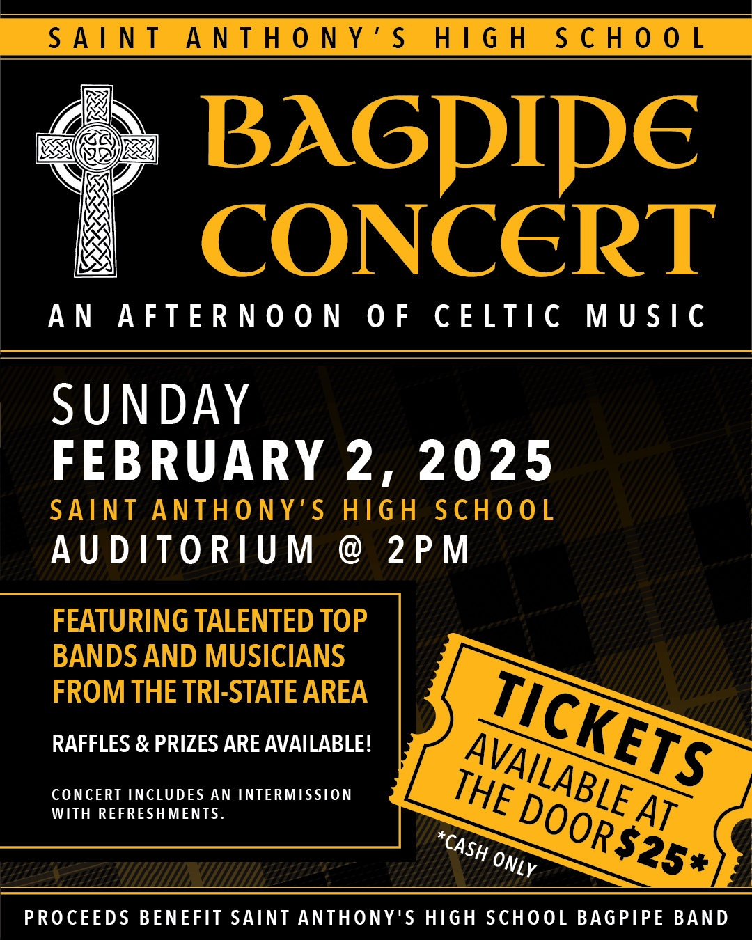 Celtic Pipe Band - Event Tickets - St. Anthony's High School